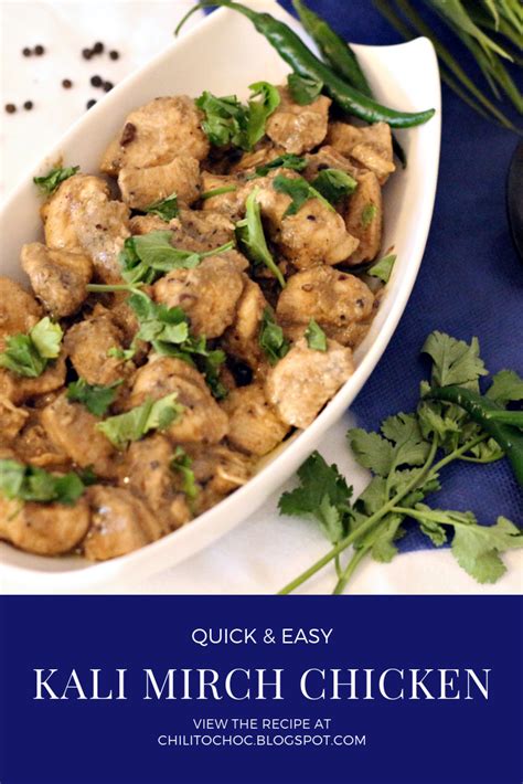 Kali Mirch Chicken Karahi Pakistani Dishes Indian Food Recipes Veg