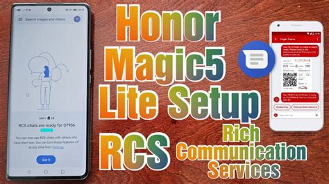 Honor Magic Lite How To Setup Activate Rcs Rich Communication