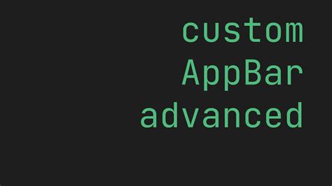 flutter custom appbar using clippath youtube