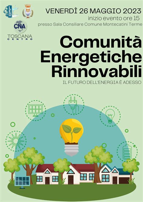 Comunità Energetiche Rinnovabili il futuro dell energia è adesso CNA