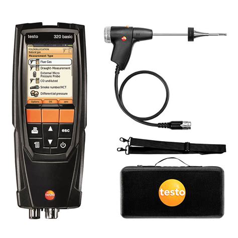 Testo 320B Flue Gas Analyser Standard Kit MySupermarketCompare