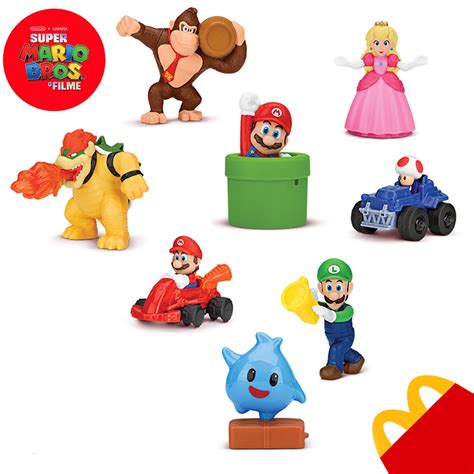 Brinquedo Mario Mc Donalds Super Mario O Filme Shopee Brasil