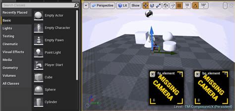 real time compositing quick start unreal engine documentation
