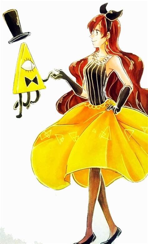 MaBill Bill Cipher Mabel Pines Gravity Falls VK Reverse Gravity