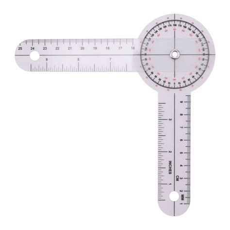 Piece Goniometer Inch Occupational Therapy Protractor Tool