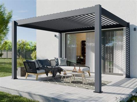 Installer une pergola bioclimatique démarches avantages étapes