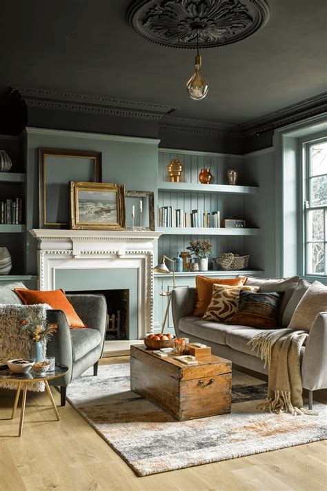 Warm Cosy Grey Living Room Ideas Sleek Chic Interiors