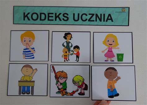 Kodeks przedszkolaka obrazki dla dzieci młodszych