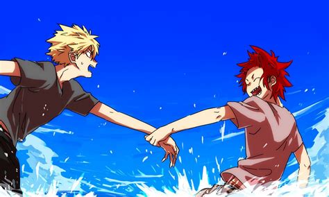 Boku No Hero Academia Katsuki Bakugou Kirishima Eijirou