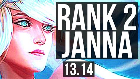 JANNA Xayah Vs RAKAN Samira SUP Rank 2 Janna Rank 4 2 1 13