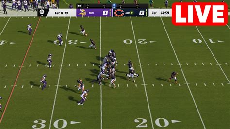 NFL LIVE Minnesota Vikings Vs Chicago Bears Week 18 NFL Full Game