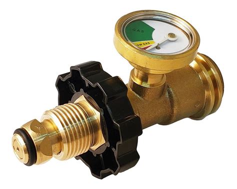 Manómetro Medidor Adaptador Para Tanque Gas Lp De 10 A 50 Kg Meses