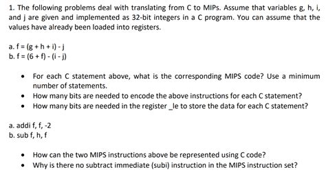 solved 1 the following problems deal with translating from