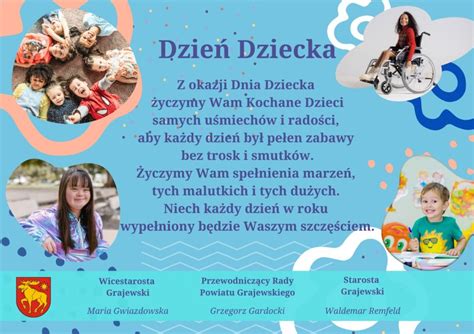 Yczenia Z Okazji Dnia Dziecka