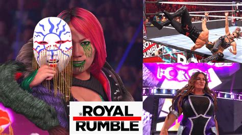 Wwe Women Royal Rumble Match In Wwe K Shocking Returns With