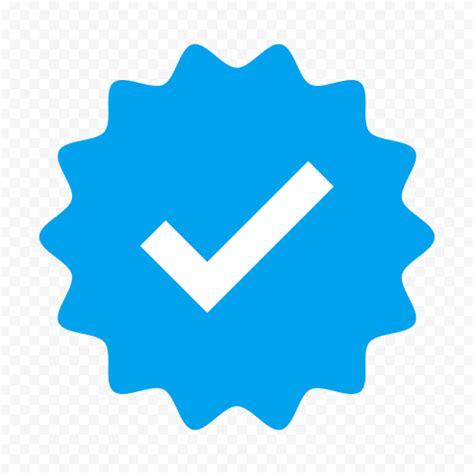 Hd Blue Badge Verified Tick Mark Png Citypng