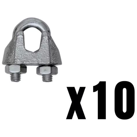 Kit Clips Grampos Leve Inox Cabo De A O Starfer Mm