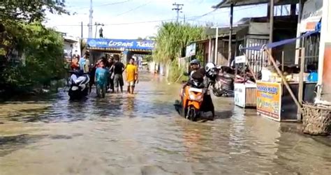 Ratusan Rumah Di Losari Terendam Sungai Cisanggarung Meluap Smpantura