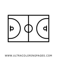 Dibujo De Cancha De Basketball Para Colorear Ultra Coloring Pages