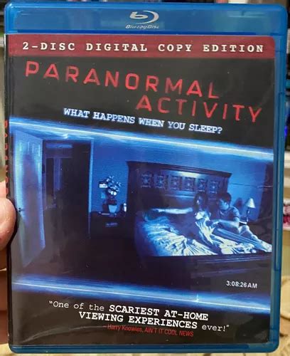 Blu Ray Paranormal Activity Actividad Paranormal Mercadolibre