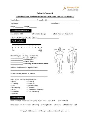 Fillable Online Follow Up Paperwork Fax Email Print PdfFiller