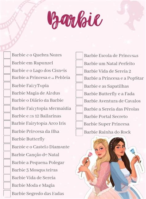 Lista de Filmes da Barbie はか プレゼント 壁紙