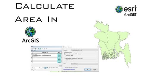 How To Calculate Area Of Polygons In ArcGIS YouTube