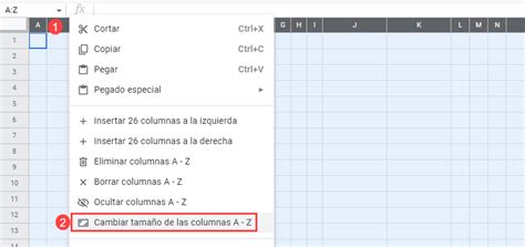 Hacer que Todas las Filas Columnas Tengan el Mismo Tamaño en Excel y