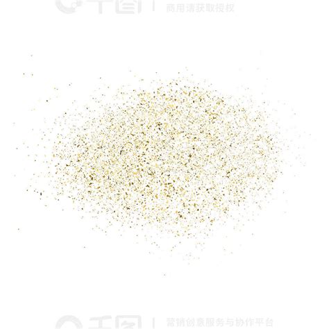 金色闪光的纹理隔离在白色的广场上 琥珀颗粒的颜色 庆祝背景 纸屑的爆炸 矢量插图10图片免费下载 5043780999 千图网Pro