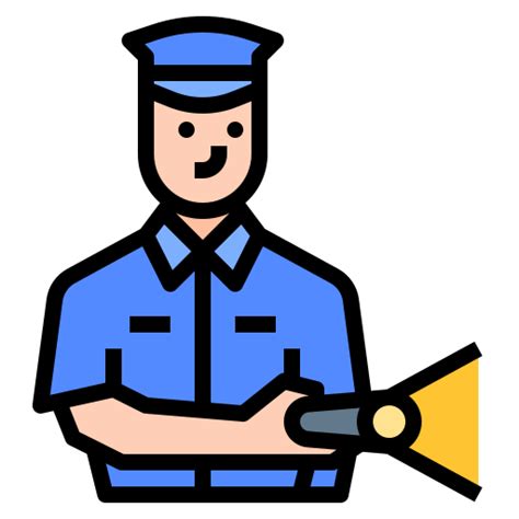 Security Guard Ultimatearm Lineal Color Icon