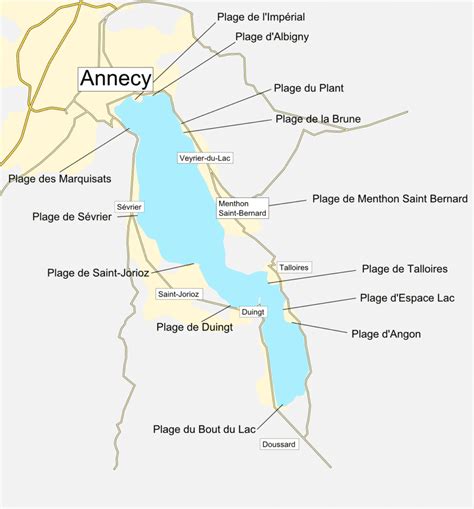 Lac D Annecy Le Top Des Plages De Baignade Du Lac Alti Mag