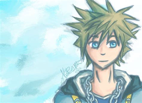 Kingdom Hearts Sora By Cloudypinktwink On Deviantart