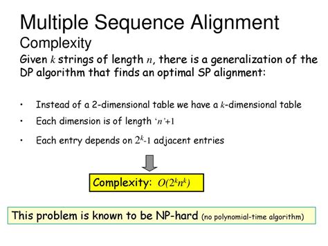 multiple sequence alignment ppt download