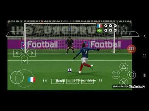 França 4 x 5 Brasil Pênaltis Melhores Momentos PES 2020 PPSSPP YouTube