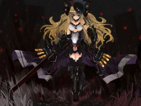 Mecha Girl Black Mecha Girl Anime Hd Wallpaper Peakpx