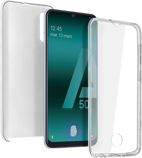Avizar Schutzhülle für Samsung Galaxy A50 Vorder Rückseite