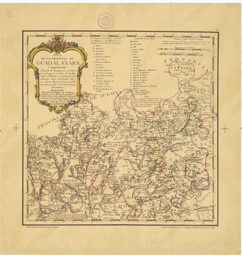 Guadalajara Provincia Mapas Generales
