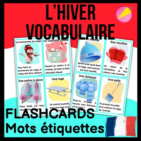 MINI ENSEMBLE LHIVER FLASHCARDS DOBBLE