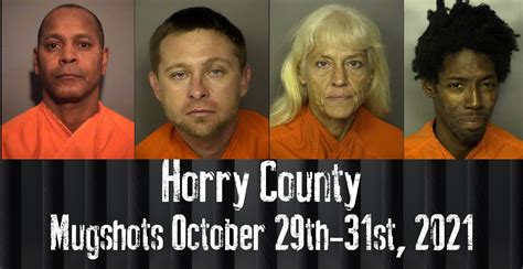 Horry County Mugshots October 29th 31st 2021 WFXB