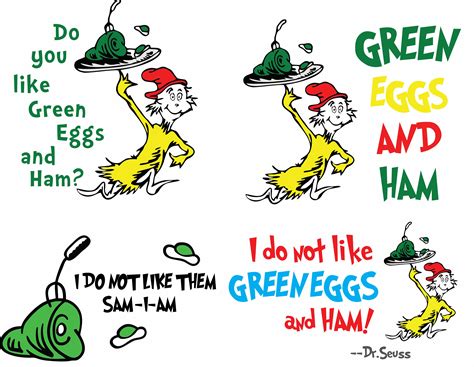 Green Eggs And Ham Svg Dr Seuss Svg Dr Seuss Png Dr Seuss Etsy Ireland