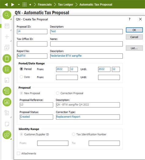 create correction tax report ifs community