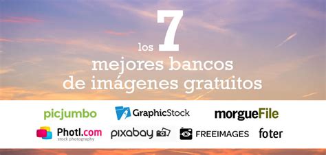 Los 7 mejores bancos de imágenes gratuitos MLG Diseño