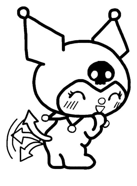 Desenhos De Kuromi Para Colorir Imprimir E Pintar Colorir Me