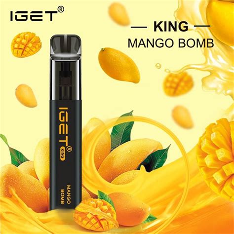 China Iget Legend Puffs Fruit Flavor Disposable Cigarette Vape Pen