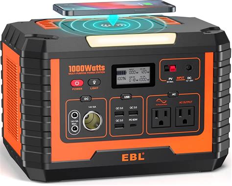 Ebl Portable Power Station Voyager V W Solar Generator