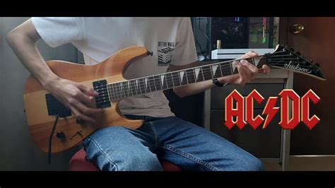 AC DC Let There Be Rock Guitar Cover YouTube