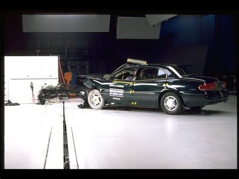 2000 Buick LeSabre Moderate Overlap IIHS Crash Test YouTube