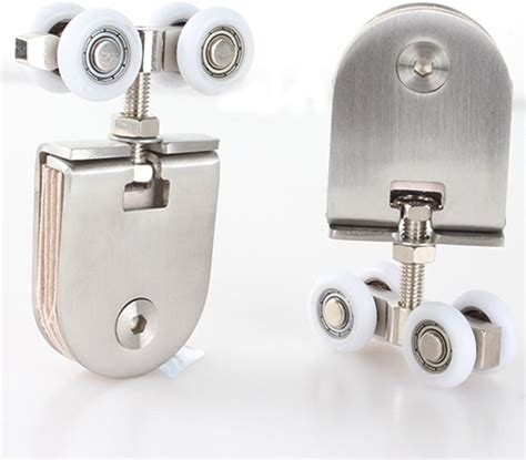 Rueda De Puerta Corredera Armario Ruedas De Nailon Para Colgar Piezas