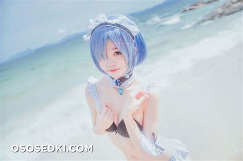 桜桃喵 Re ゼロから始める異世界生活 レム naked cosplay asian 48 photos Onlyfans