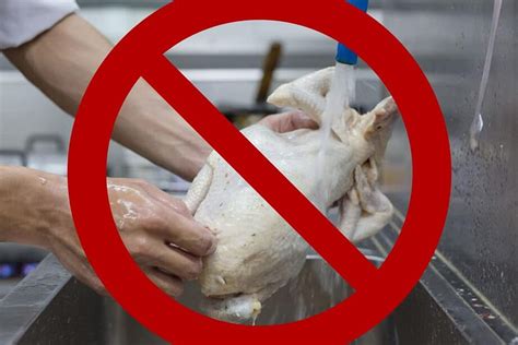 Por qué no se recomienda lavar el pollo antes de cocinarlo Aprende
